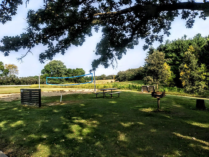 The recreation area offers simple pleasures &ndash; volleyball without scoreboards, picnics without reservations, and games without batteries required.