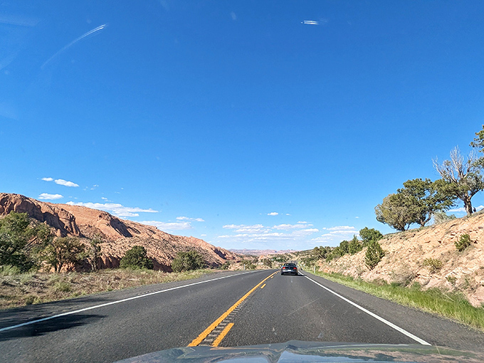 The ultimate relaxing road trip unfolds with each mile, where traffic jams are replaced by jaw-dropping vistas and endless sky.