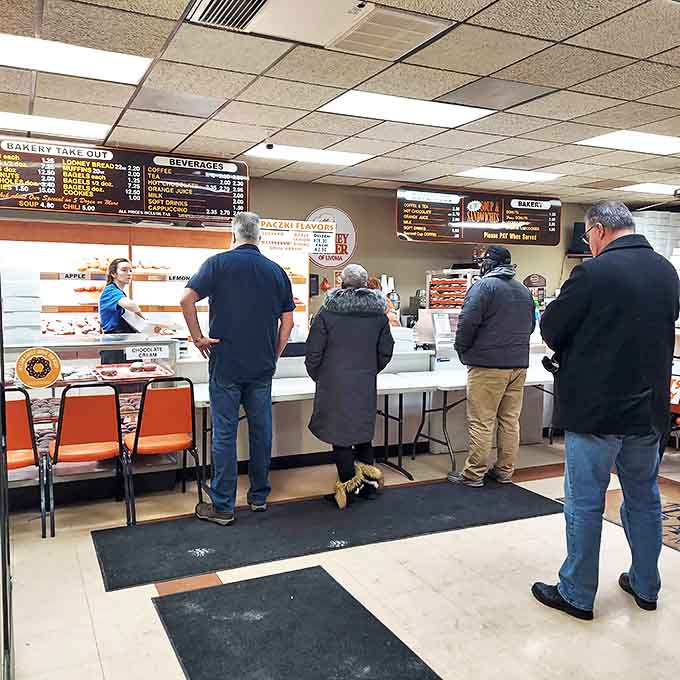 When your staff is this focused on the work, you know the pastries are being treated with the respect they deserve.