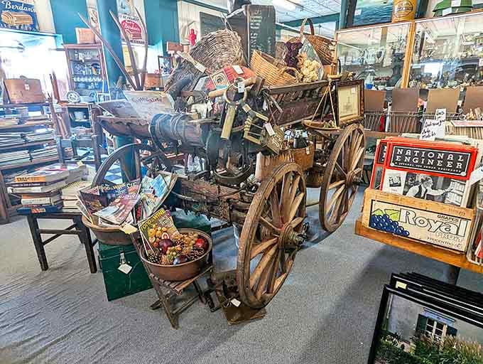 This antique Studebaker Sprinkler Wagon isn't just transportation &ndash; it's industrial art with wheels and a fascinating backstory.