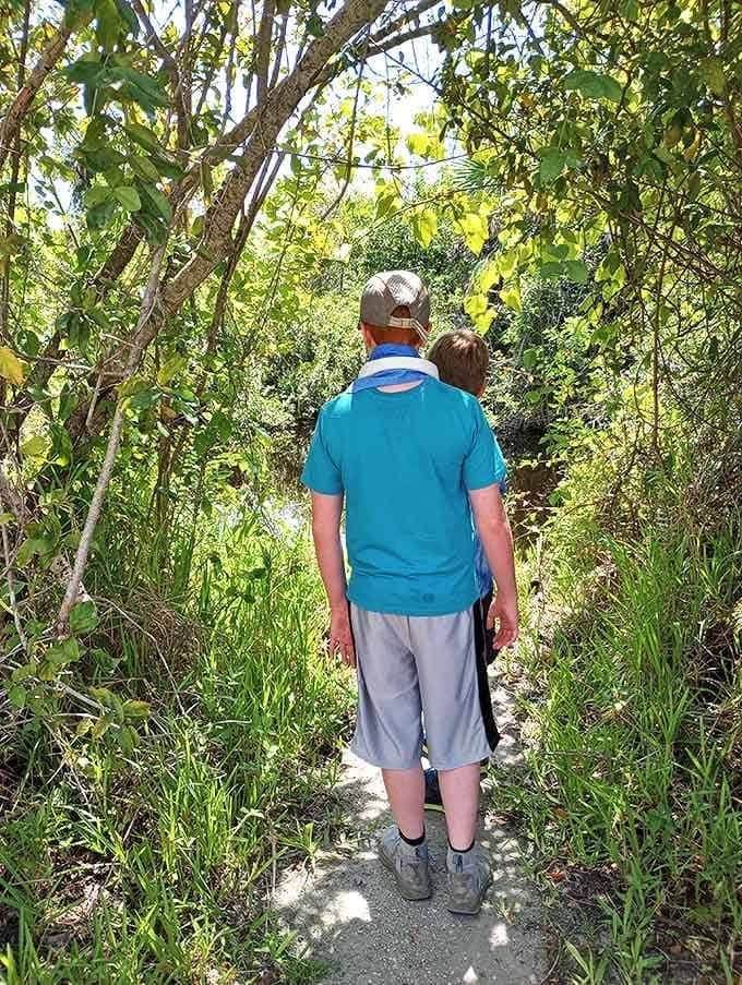 Explorers of all ages discover the joy of unplugged adventure, where every turn offers new natural wonders.