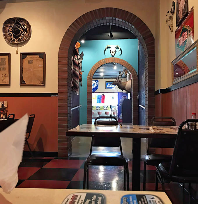 Seating Area Brick archways frame dining spaces where countless "remember whens" have been shared over exceptional food.