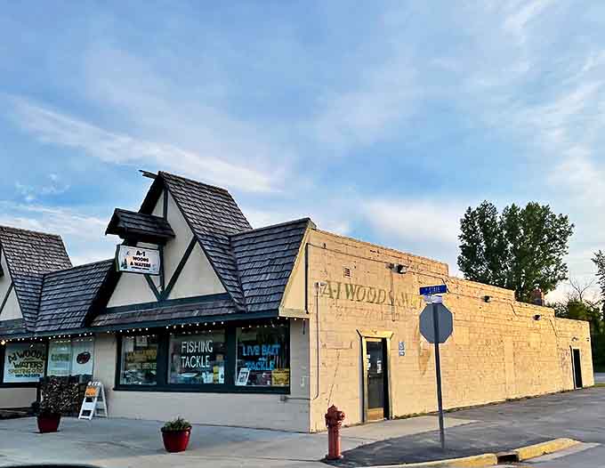 A-1 Woods & Waters bait shop doesn't need marketing consultants to explain their straightforward approach to serving anglers.