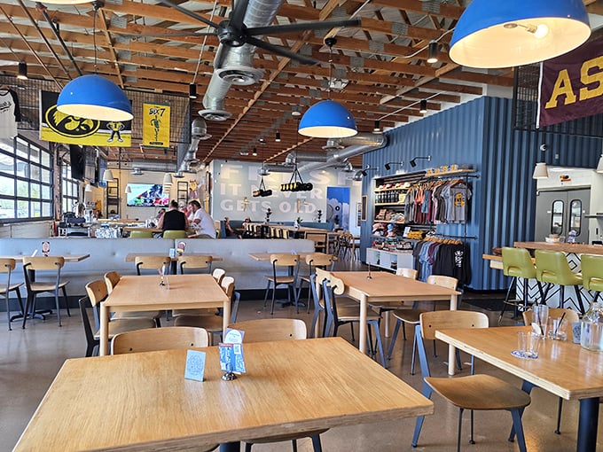 College sports memorabilia creates a shrine to team spirit without crossing into sports-bar territory&mdash;subtle fandom at its finest.