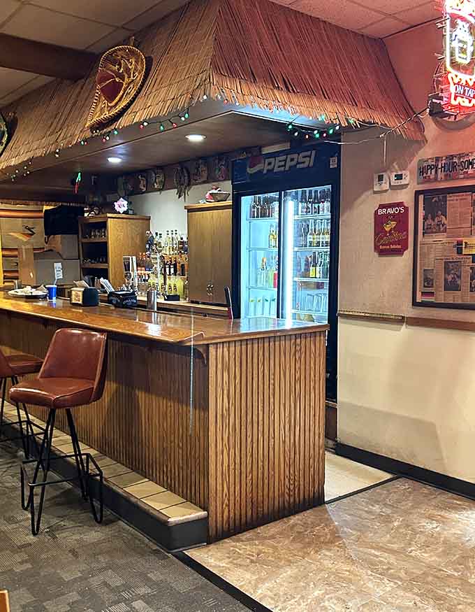 The ordering counter where dreams are placed and delicious realities are created moments later.