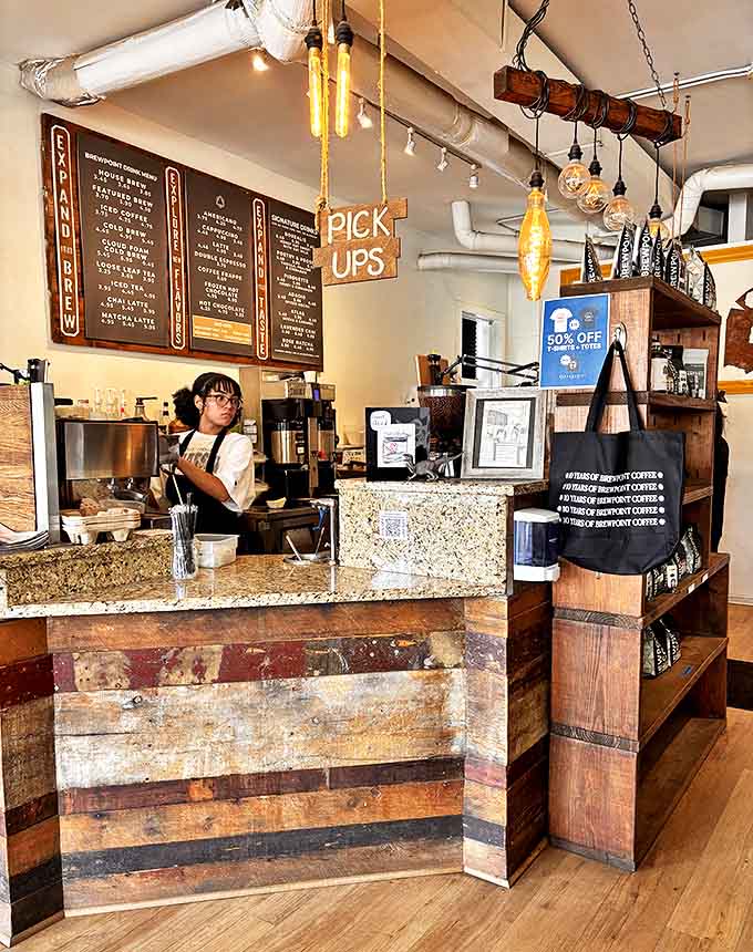 Friendly baristas who actually know their craft and won't judge your third pastry purchase of the week.