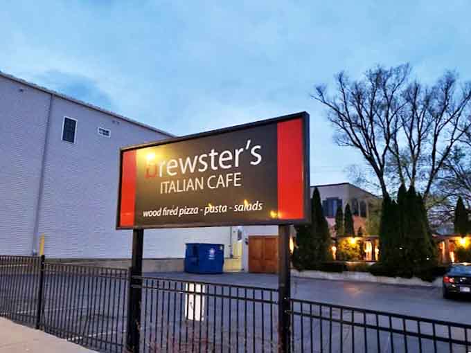 Even their signage promises simple perfection – wood-fired pizza, pasta, and salads that somehow manage to exceed the expectations they've just set.