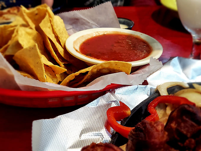 Those complimentary chips aren't just appetizers &ndash; they're crispy vehicles delivering homemade salsa directly to your happiness receptors. Resistance is futile.
