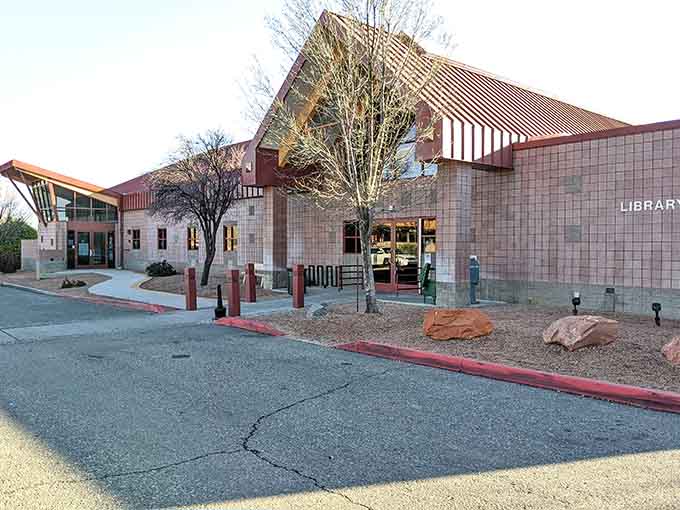 The Cottonwood Public Library's contemporary design shows this community invests in both preserving the past and building the future.