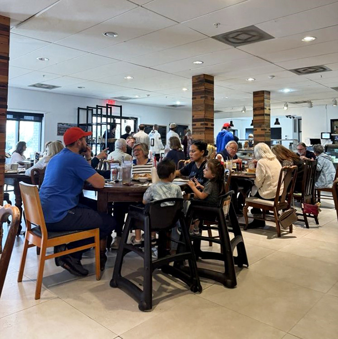 A community united by the universal language of "mmm" &ndash; strangers becoming friends over shared appreciation of exceptional food.