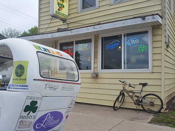 The delivery vehicle parked outside &ndash; spreading Sully's deliciousness throughout Milwaukee like a four-wheeled culinary ambassador.