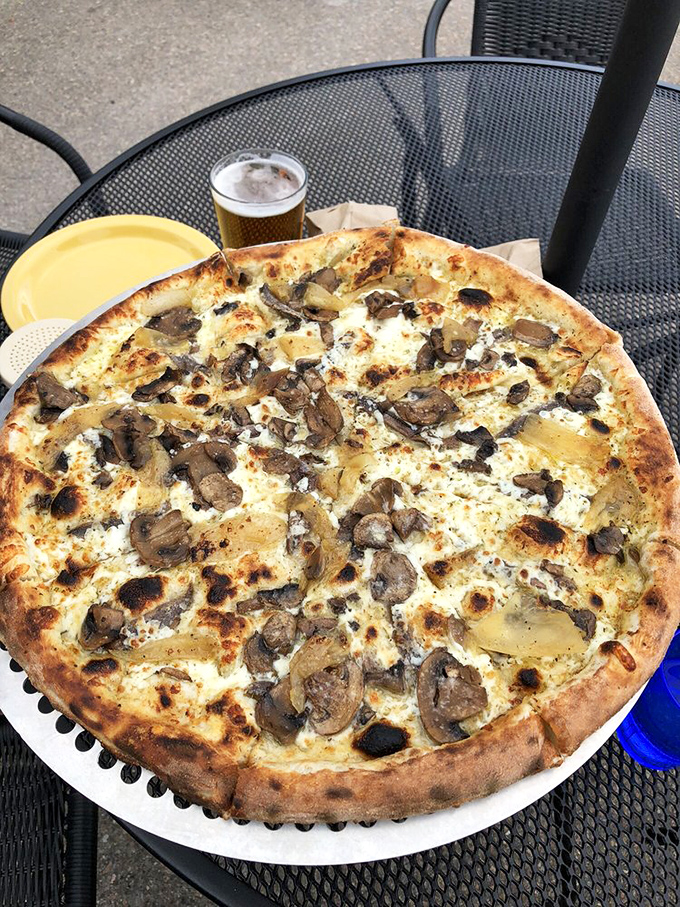 A mushroom lover's dream &ndash; caramelized onions and various fungi create an umami explosion that might convert even mushroom skeptics.