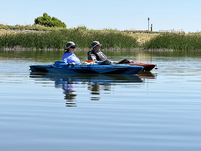 Kayaking here isn't just recreation, it's meditation with paddles &ndash; gliding silently across waters that reflect clouds and mountains alike.