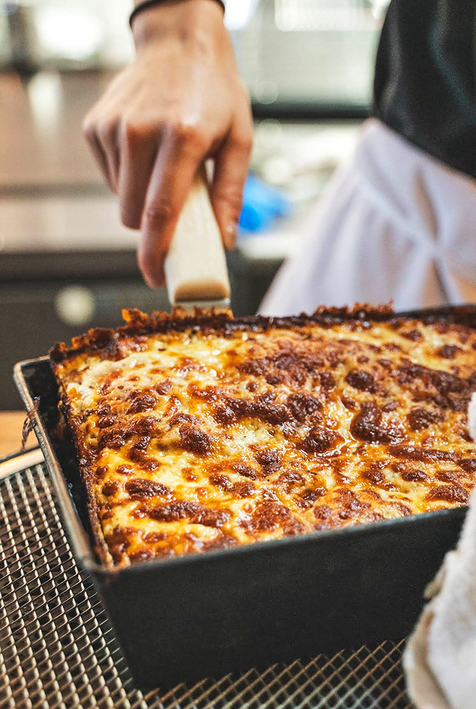 This isn't just lasagna; it's a bubbling, golden-brown testament to the same care and quality ingredients that make Folino's pizzas legendary.