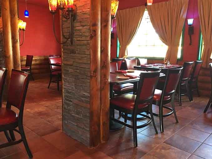 Dining spaces that feel intimate and welcoming, with warm lighting that makes everyone look good and the food look even better.