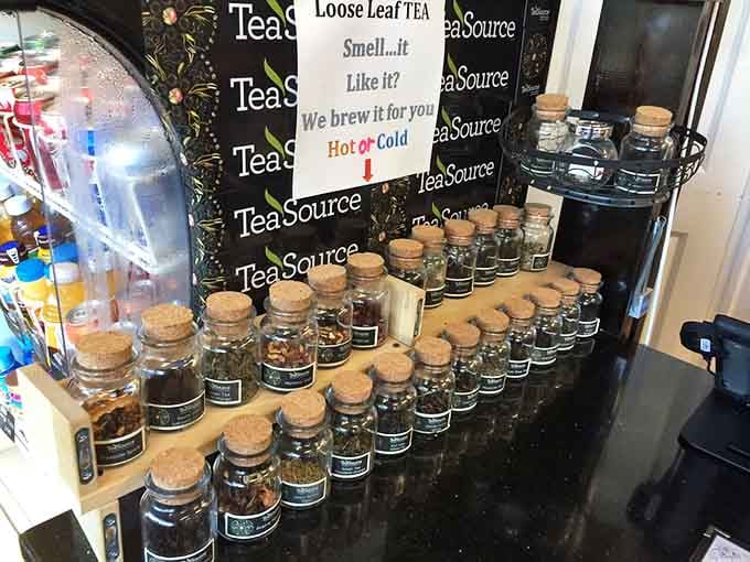 Loose leaf teas in glass jars bring a touch of sophistication to your morning, for when coffee just won't do.