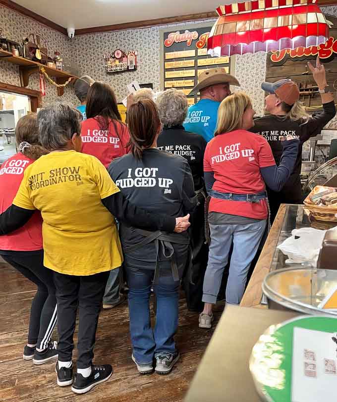 The friendly crew behind the counter knows their fudge flavors like sommeliers know wine, minus the pretension and plus the samples.
