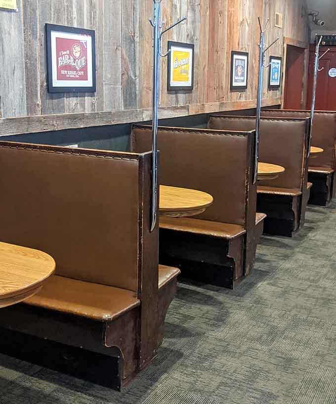 Those cozy booths have hosted countless conversations, celebrations, and rib-eating competitions over the decades.