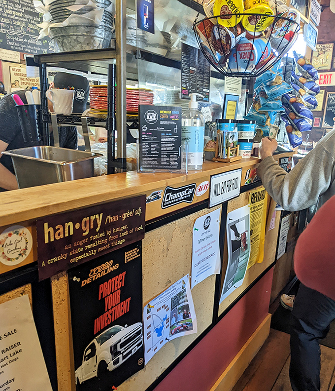 Outdoor seating perfect for people-watching with your pooch while sipping something delicious on sunny Wisconsin days.