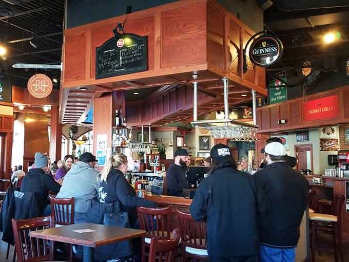 The bar where locals gather, stories get shared, and cold drinks flow as freely as the friendly conversation around them.