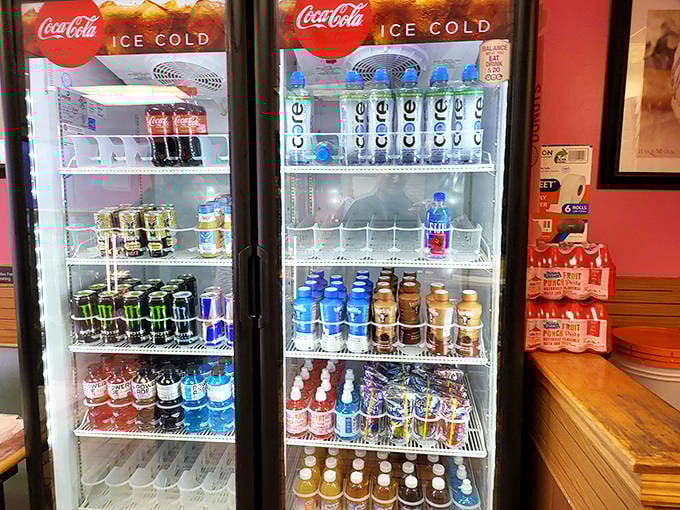 The beverage case &ndash; because even superheroes need sidekicks, and every great donut deserves a worthy drink.