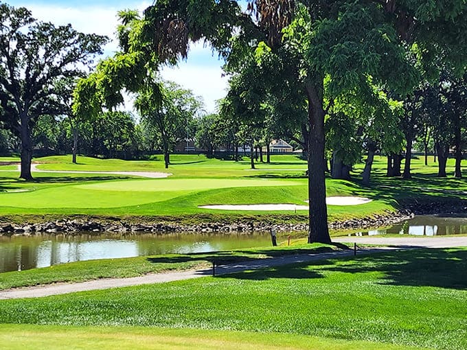 Riverside Golf Club presents manicured greens and strategic water features that have challenged golfers since the Victorian era.