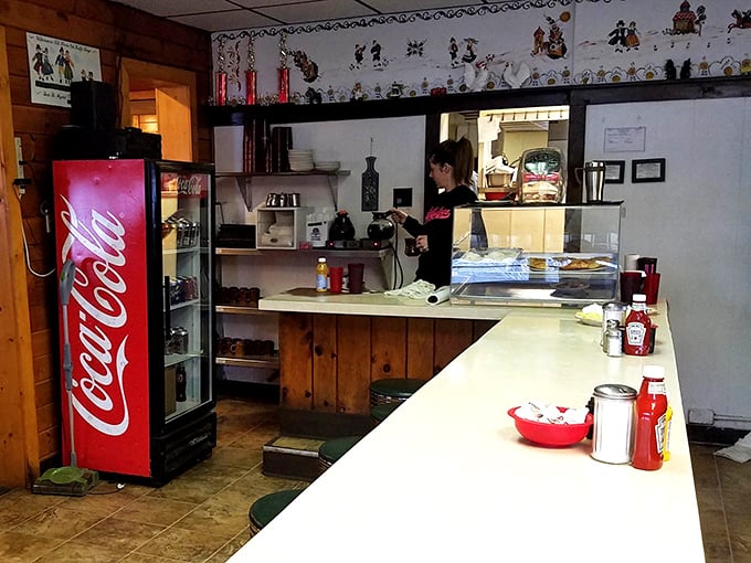 Behind this humble counter, culinary magic happens without fanfare &ndash; just decades of know-how and a commitment to doing things right.