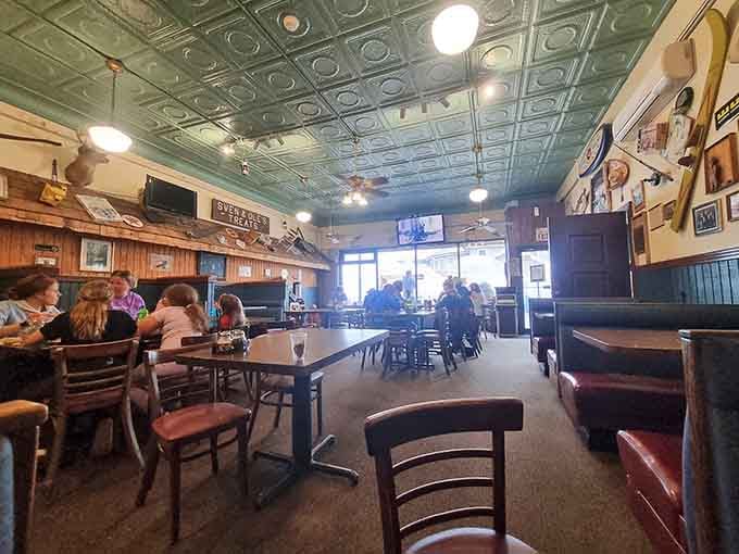 Comfortable seating and a welcoming vibe make this the kind of place where you want to settle in and stay awhile.