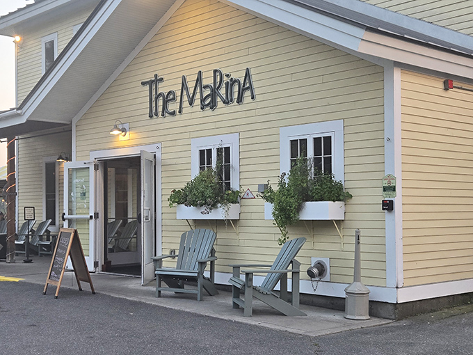 The Marina Restaurant offers waterfront dining with a side of spectacular views &ndash; seafood tastes better when enjoyed alongside Vermont's natural beauty.