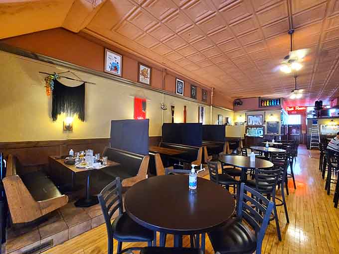 Comfortable seating and thoughtful layout make The White Horse perfect for everything from date night to family dinner celebrations.