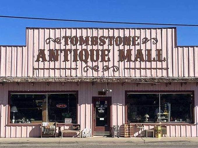 The Tombstone Antique Mall invites treasure hunters to dig for their own kind of silver, with vintage finds that connect today's visitors to yesterday's residents.