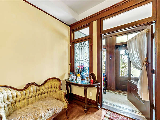 The entrance sets the tone immediately, announcing that you've left the ordinary world behind and entered somewhere decidedly more special and refined.