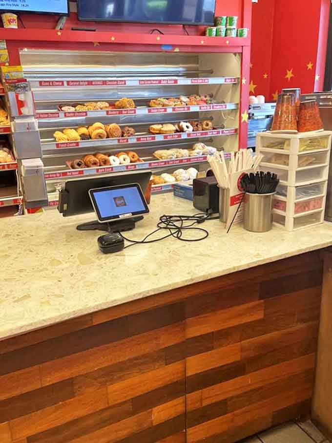 Donut real estate displayed like fine jewelry &ndash; where pointing and "I'll take that one... no, THAT one" becomes the morning's most important conversation.