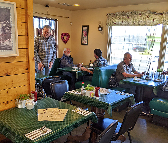 Locals know the best seats in the house. These regulars understand that pie loyalty is the most delicious kind of commitment.