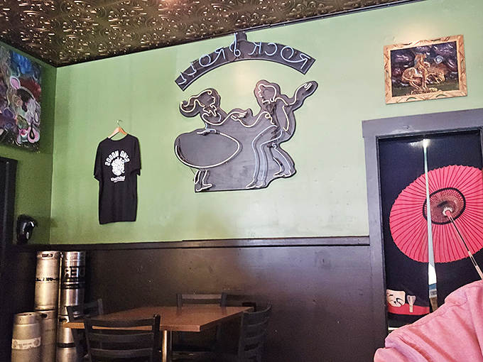 The iconic neon sign serves as both beacon and promise &ndash; authentic ramen awaits those who know where to look.