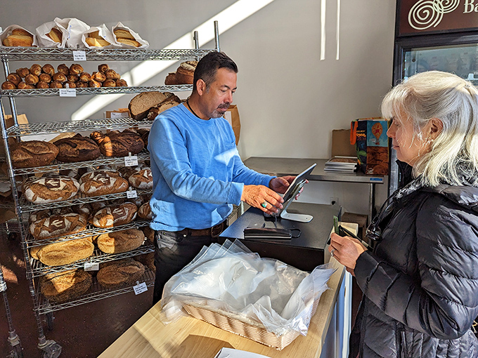 The transaction is simple but the experience profound &ndash; this isn't just commerce, it's community building, one loaf at a time.