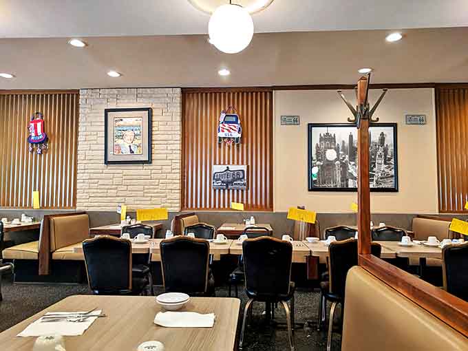 Cozy booths and retro vibes create the perfect setting for leisurely brunches that stretch into early afternoon without apology.