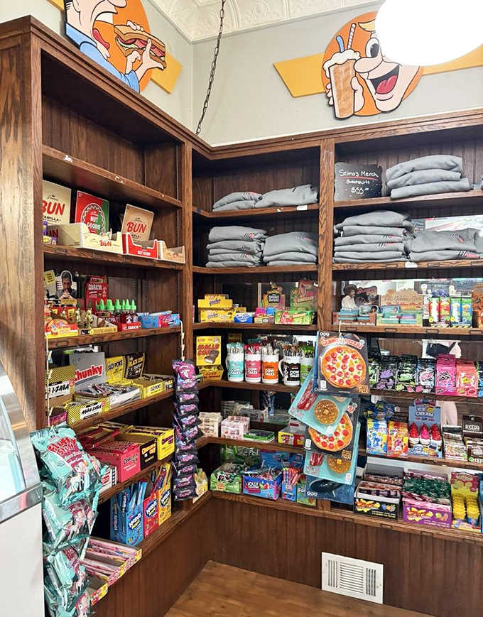 A treasure trove of nostalgic treats that will have you pointing and exclaiming, "I haven't seen those since I was ten!"