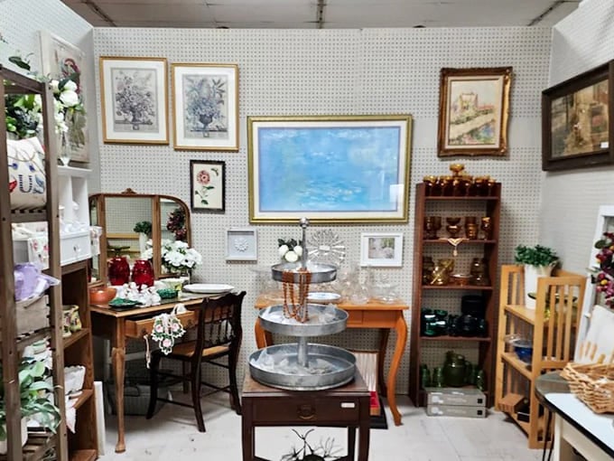 A carefully curated corner where art meets function &ndash; each piece selected to create a harmonious conversation across decades.