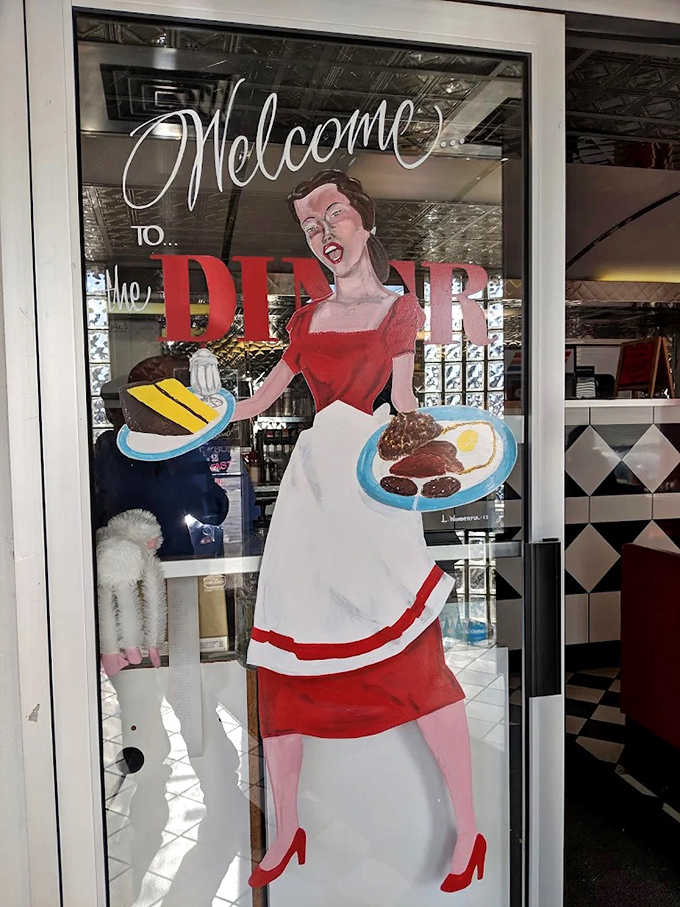 The welcome sign sets the tone &ndash; you're not just entering a restaurant, you're stepping into a tradition where hospitality comes standard.