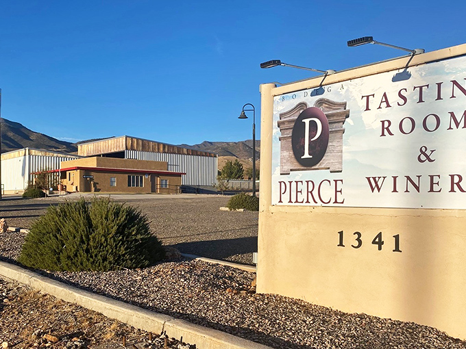 Bodega Pierce Winery offers tastings in a setting that feels like a stylish friend's living room rather than a commercial establishment.