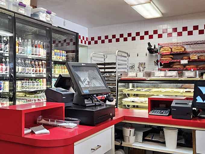 The deli counter and bakery case work together to test your willpower and usually win that particular battle.