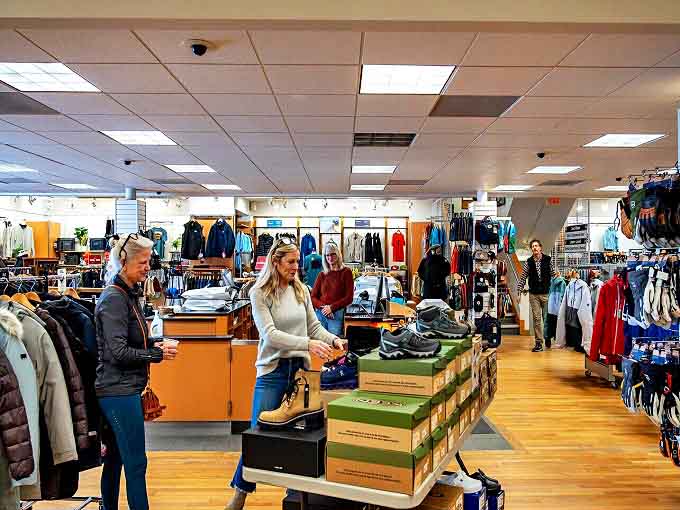 Shop: Retail therapy gets the small-town treatment, where shopping assistants remember your name and won't judge your third pair of boots this season.