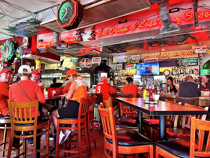 Every inch of wall and ceiling space tells a story &ndash; a visual feast that complements the menu's creative comfort food perfectly.