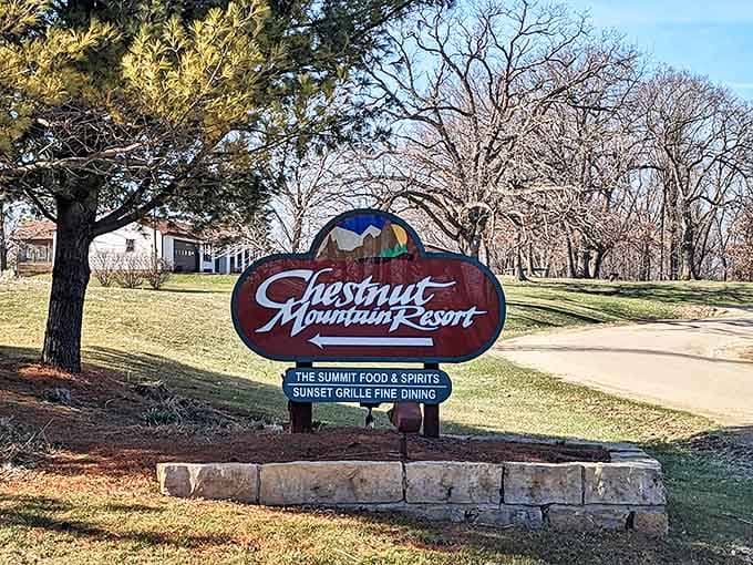 When you need this many directional signs, you know you're at a place with enough activities to keep you busy for days.