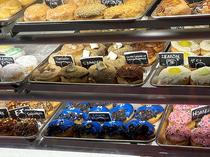 The United Nations of pastries, where every flavor and topping lives in perfect, delicious harmony.