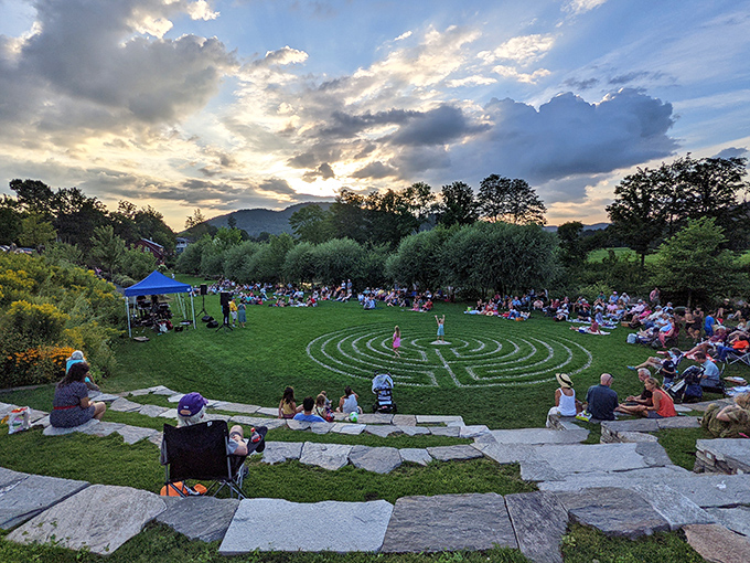 East End Park As the sun sets, locals gather in this grassy amphitheater where community happens naturally and visitors become friends.