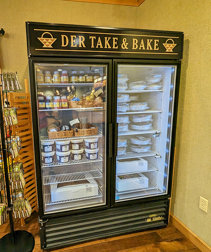 The "Take & Bake" section &ndash; for when you want to pretend you made that perfect pie yourself. Your dinner guests will never know.