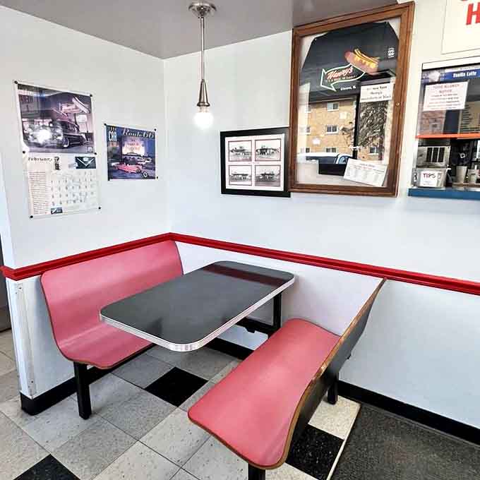 These classic booth seats have hosted countless conversations, celebrations, and first dates over the decades Henry's has been serving.