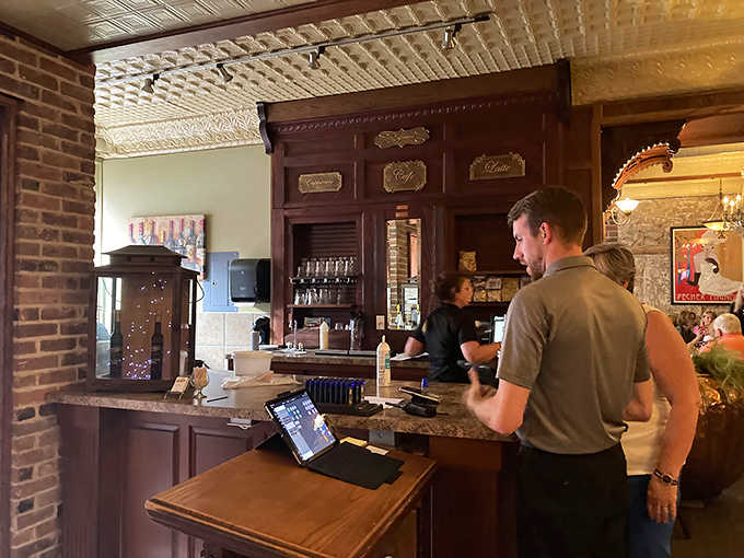 The gateway to gastronomic pleasure, where reservations are confirmed and culinary journeys begin.